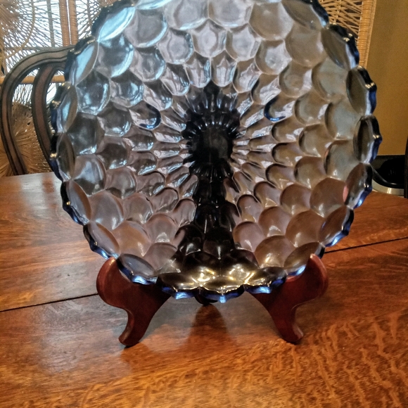 Anchor Hocking | Dining | Anchor Hocking Bubble Pattern Plate Bowls Lot ...